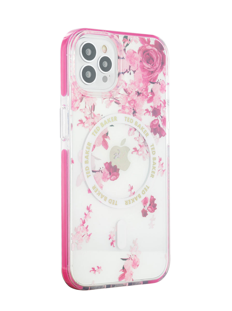 Ted Baker AZAMIA Clear Scattered Flowers Antishock Phone Case for iPho ...