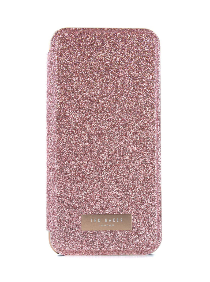 Ted Baker GLITSIE Mirror Folio Case for iPhone 8 - Rose Gold – Proporta ...